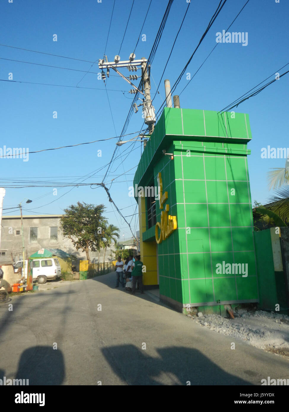 This image refers to a crossing bridge in Malis, Guiguinto, Bulacan ...