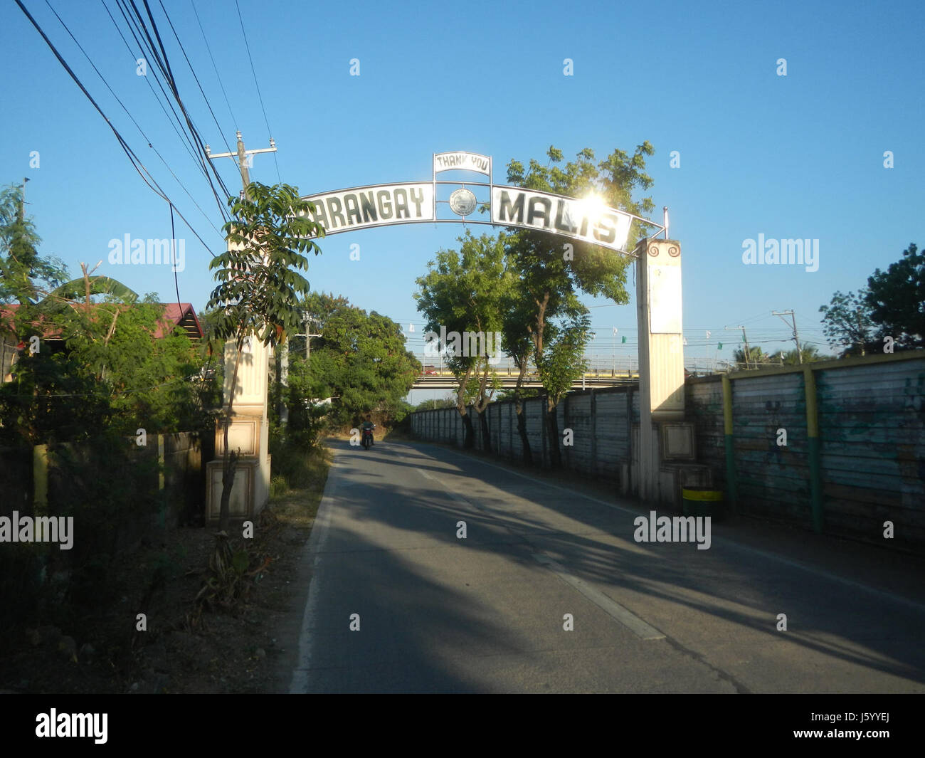 03856 Welcome Border signs Malis Guiguinto Bulacan Municipal Roads 19 ...
