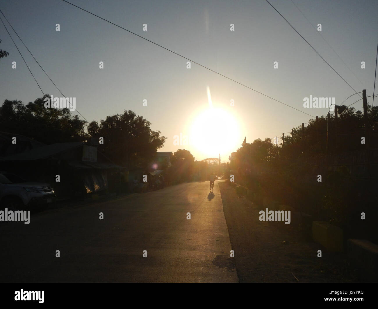 The image depicts Diversion Road in Tabe, Guiguinto, Bulacan, featuring ...
