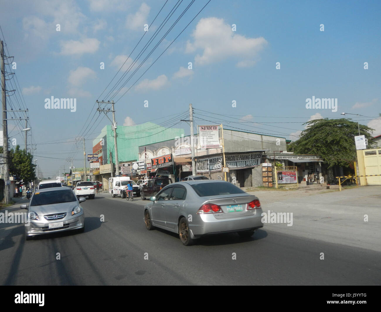 This map or document outlines the location of Magalang Road in Pandan ...