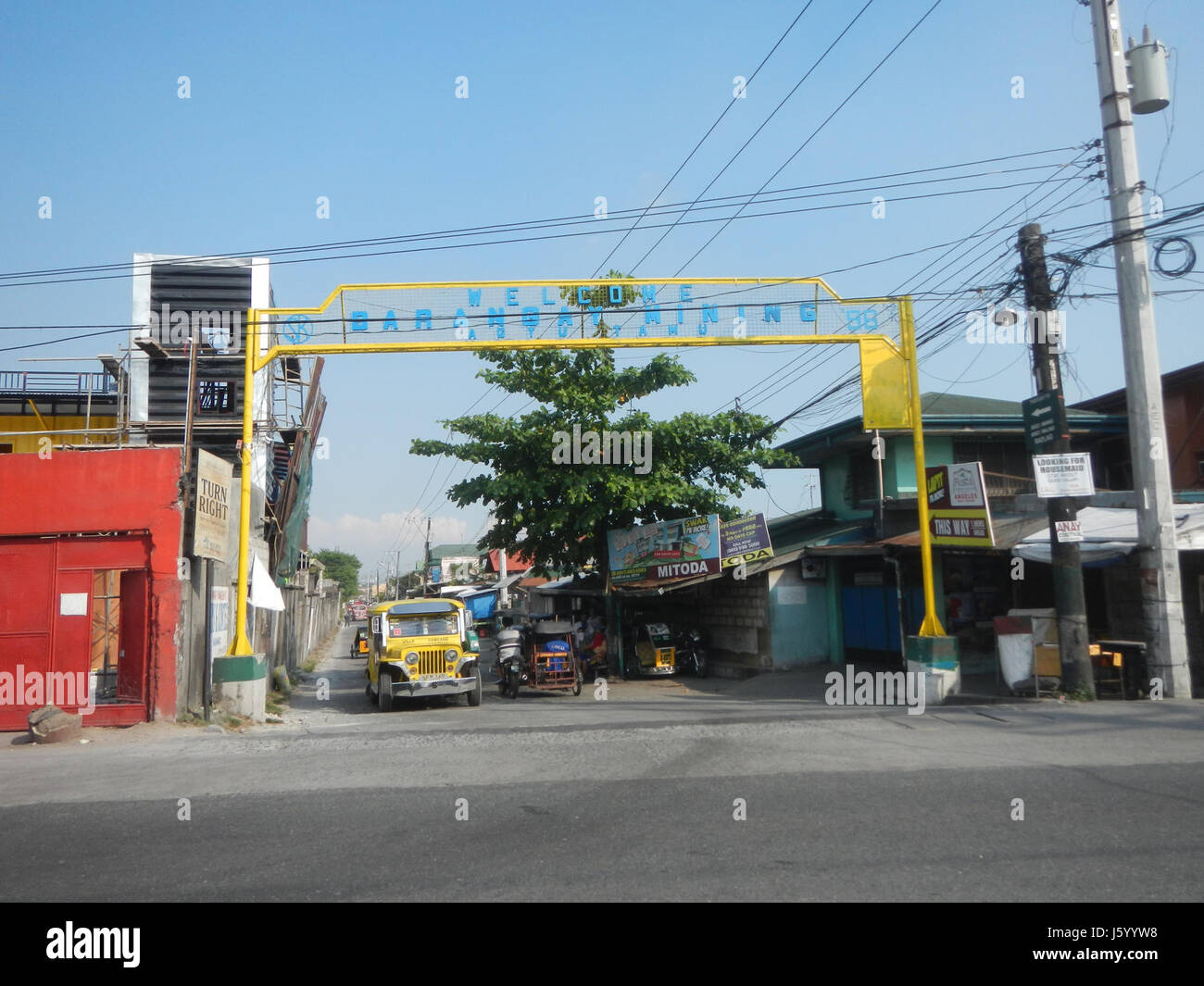 This location in Angeles City, Philippines, includes areas of mining ...
