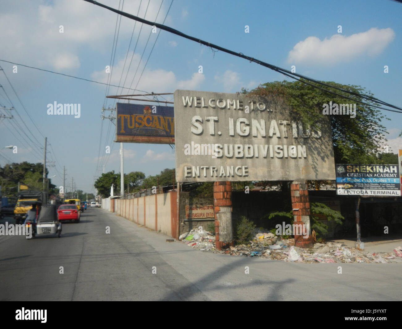 This image captures the intersection of Magalang Road, Pandan, Mining ...