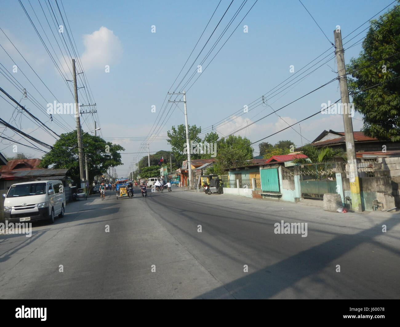 This image depicts a location in Angeles City, Philippines ...