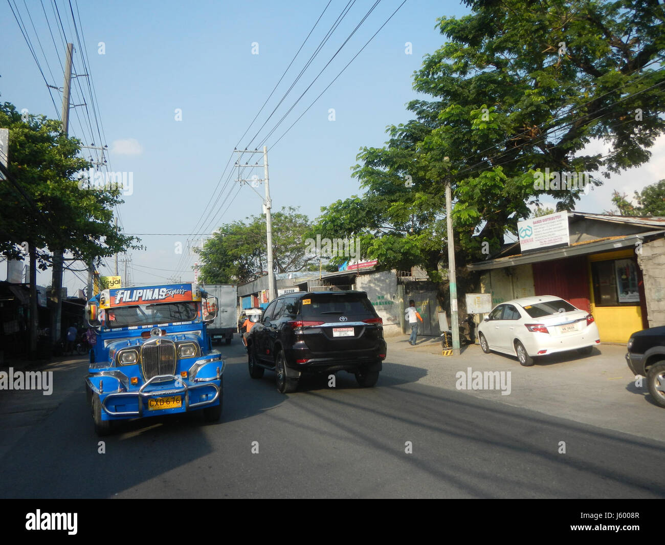 An image depicting Magalang Road, including the areas of Pandan, Mining ...