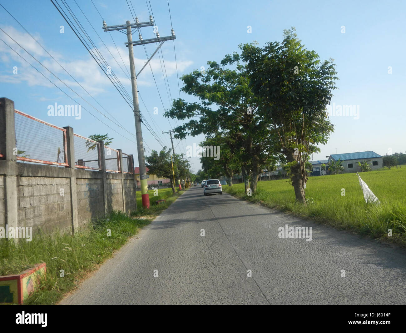 01352 Paddy fields grasslands, trees Roads Sipat Dampol Lagundi ...