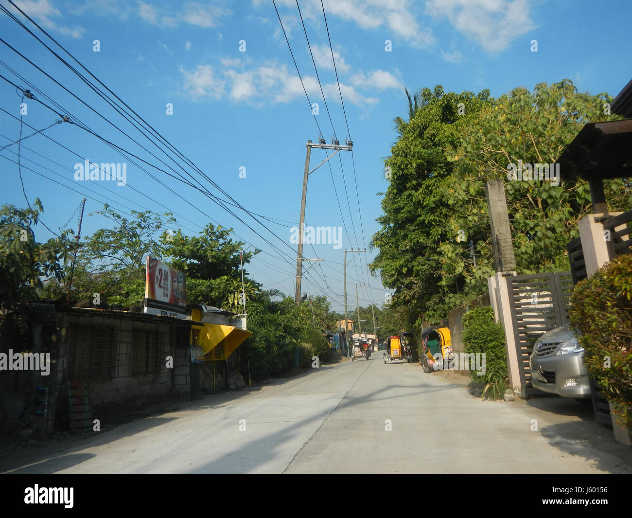 01352 Paddy fields grasslands, trees Roads Sipat Dampol Lagundi ...