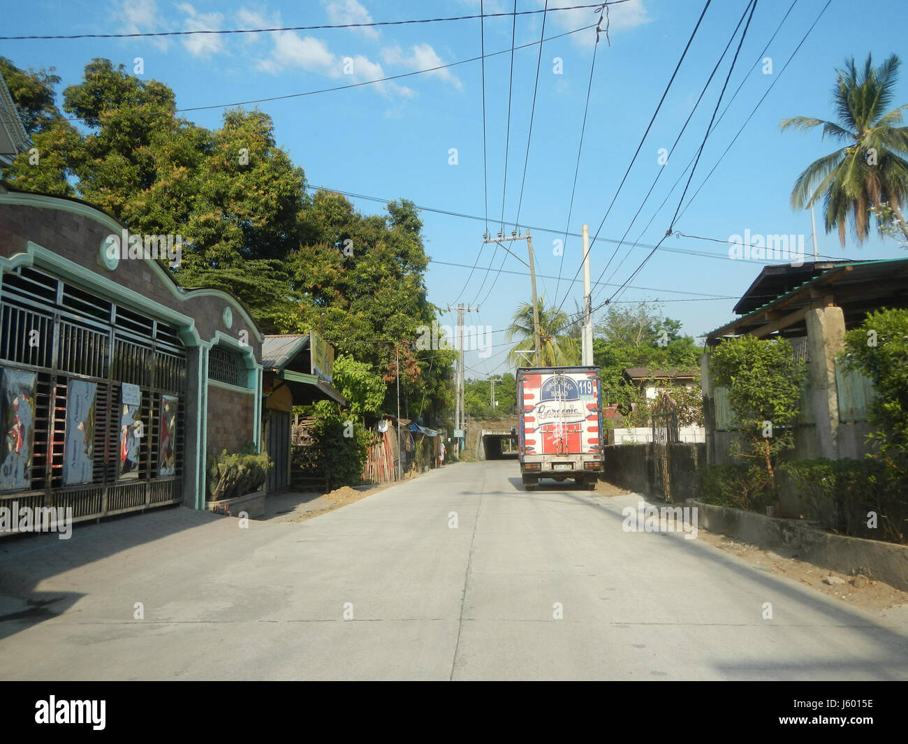 01352 Paddy fields grasslands, trees Roads Sipat Dampol Lagundi ...