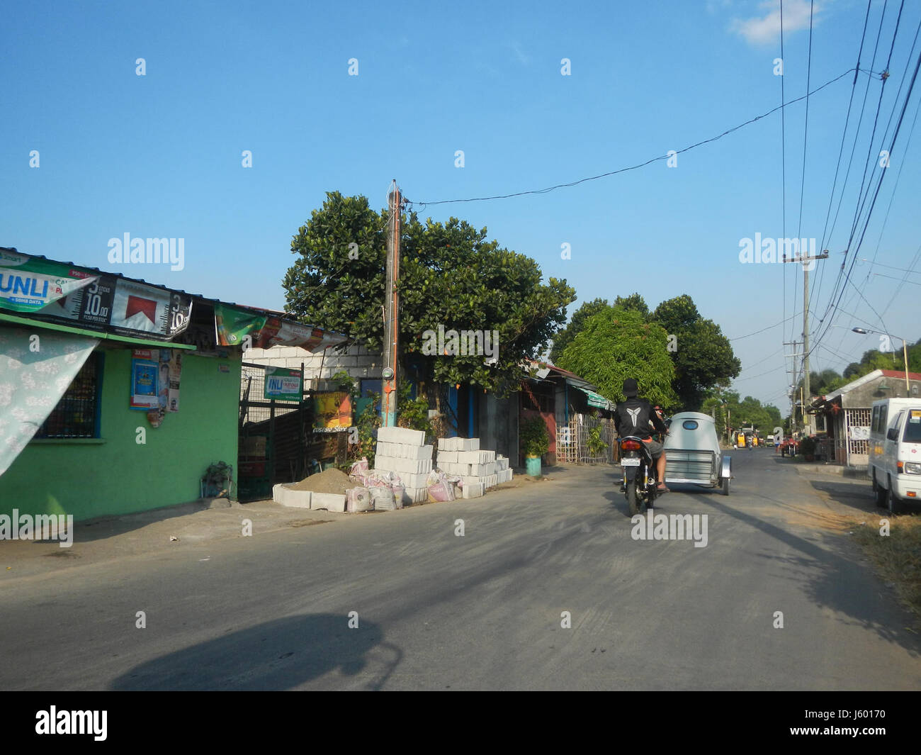 This image depicts the rural landscape of Sipat, Dampol, and Lagundi in ...