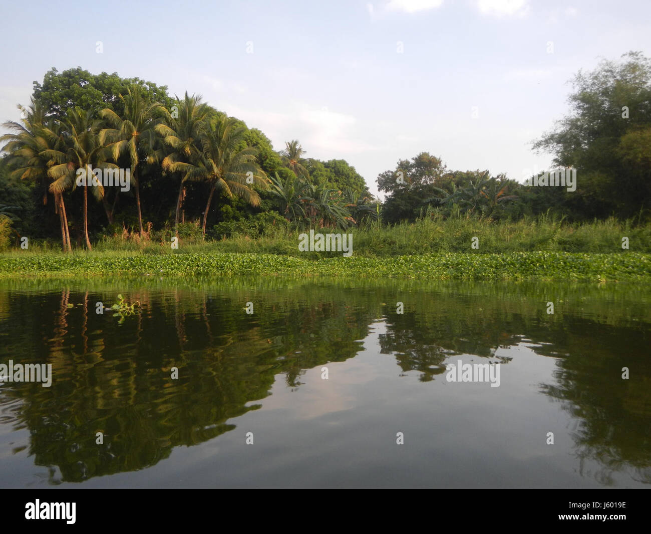 This image captures the ongoing riprap construction along the ...