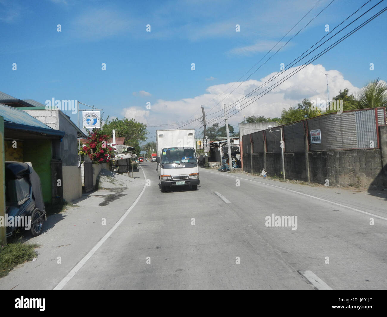 This image captures the intersection of San Luis, Candaba in Pampanga ...