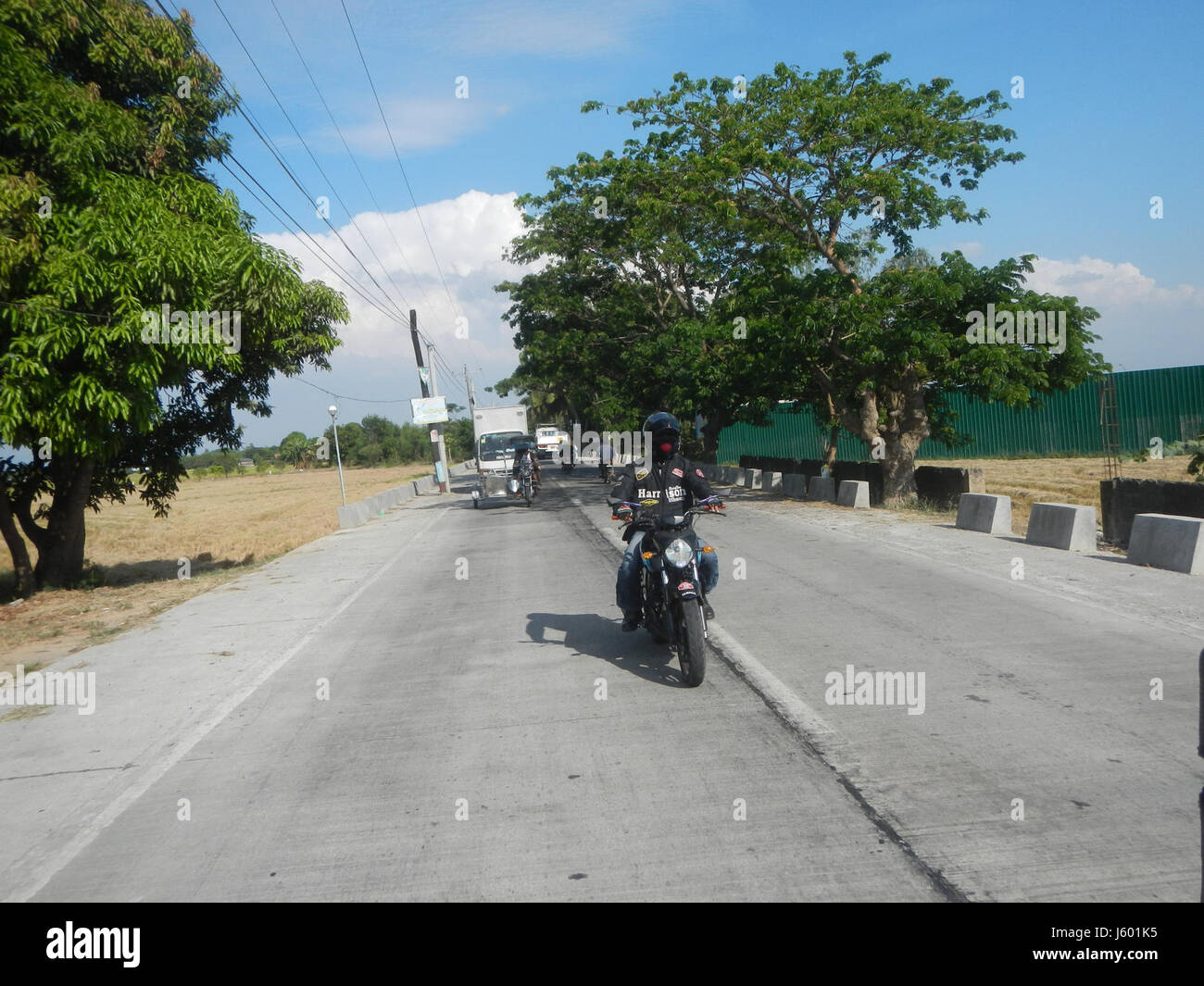A photo showing a view of San Luis, Candaba, and Baliuag roads in ...