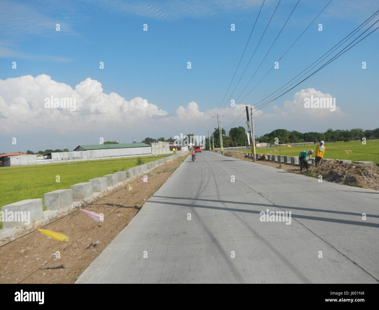 This image captures a view of the San Luis Candaba, Pampanga section of ...