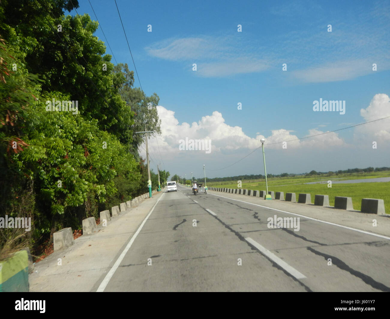 The rehabilitation of roads in Santa Monica and San Isidro, located in ...