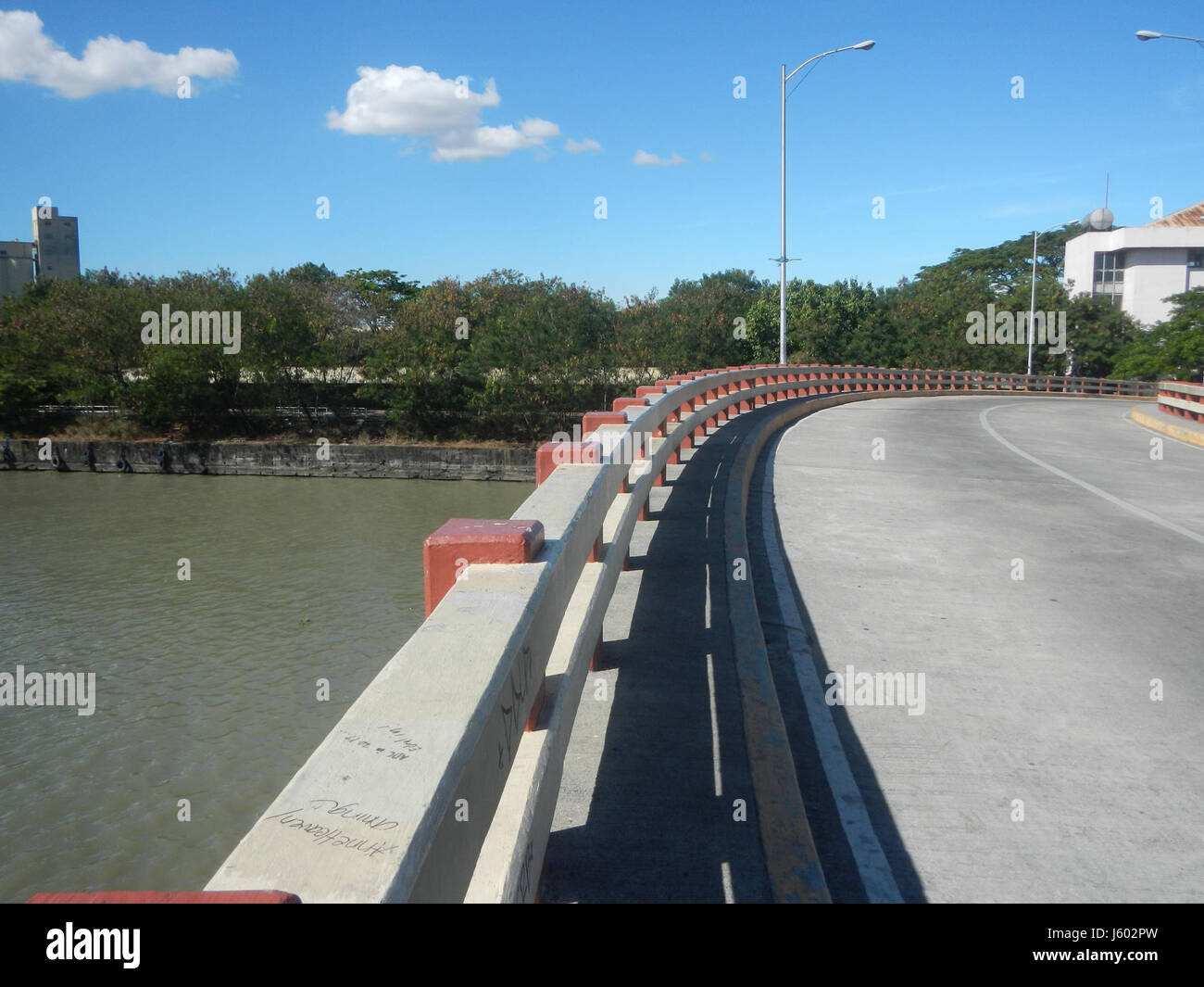 This image shows the flood control measures near the Sumilang Buting ...