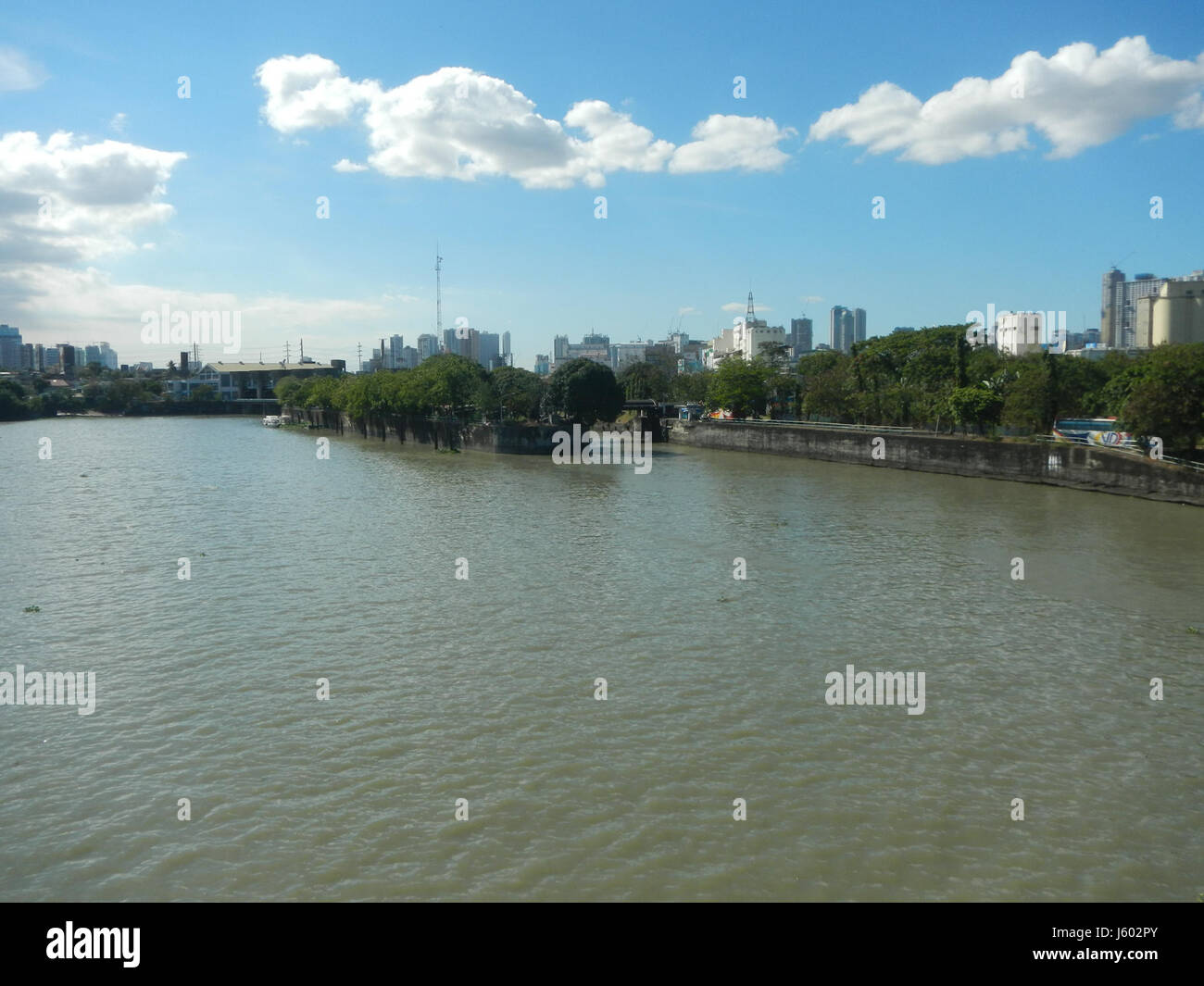 The SABO flood control system along the Sumilang and Buting Bridge in ...