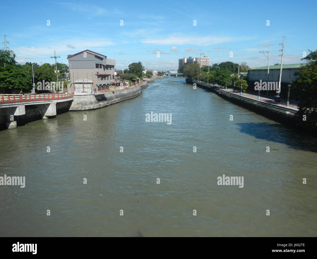 The SABO flood control system at the Sumilang Buting Bridge in Pasig ...