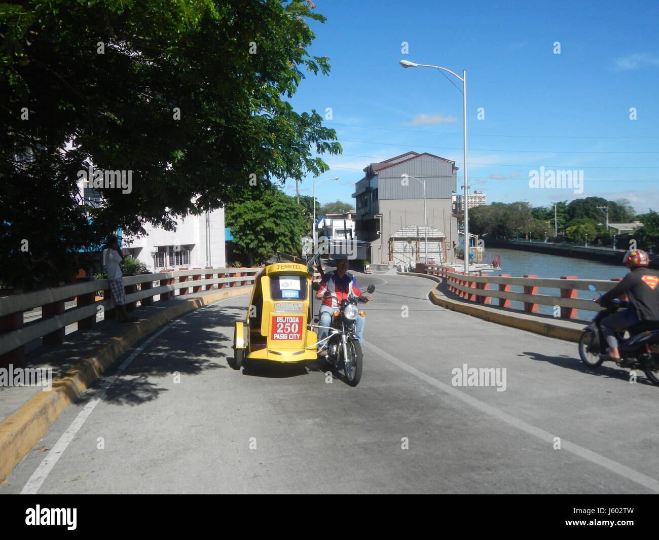 The image refers to flood control measures implemented near the ...
