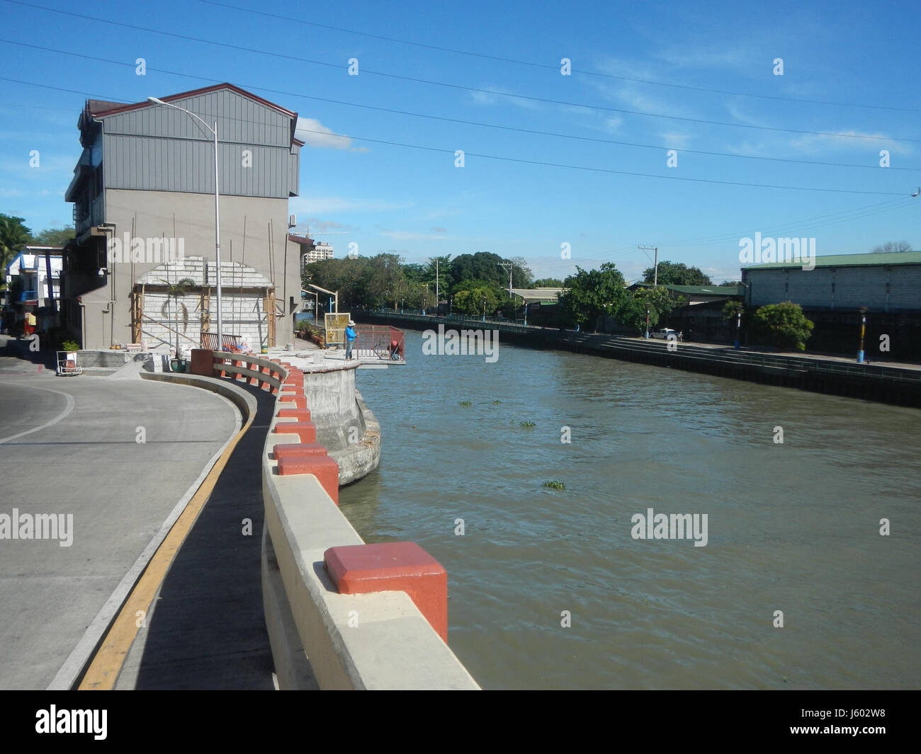 The SABO (Silt and Bank Operation) flood control project at Sumilang ...
