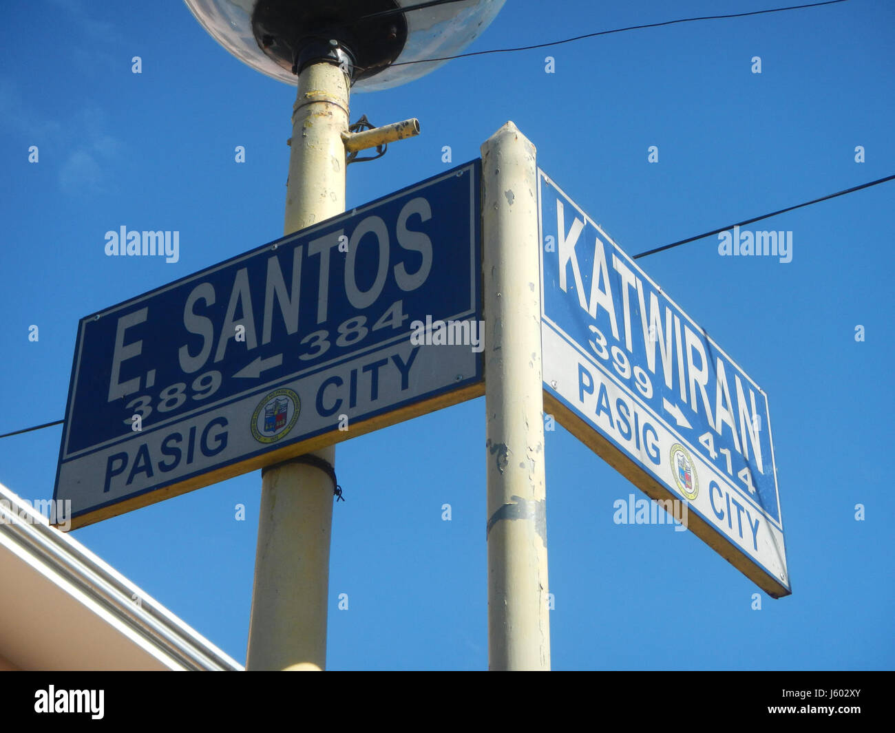 The flood control project near the Sumilang Buting Bridge in Pasig City ...