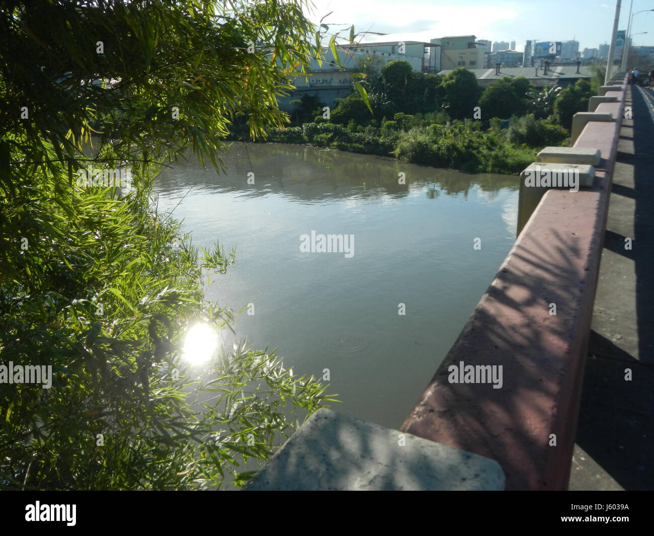 The Santa Rosa Bridge in Pasig City, Philippines, connects the areas of ...