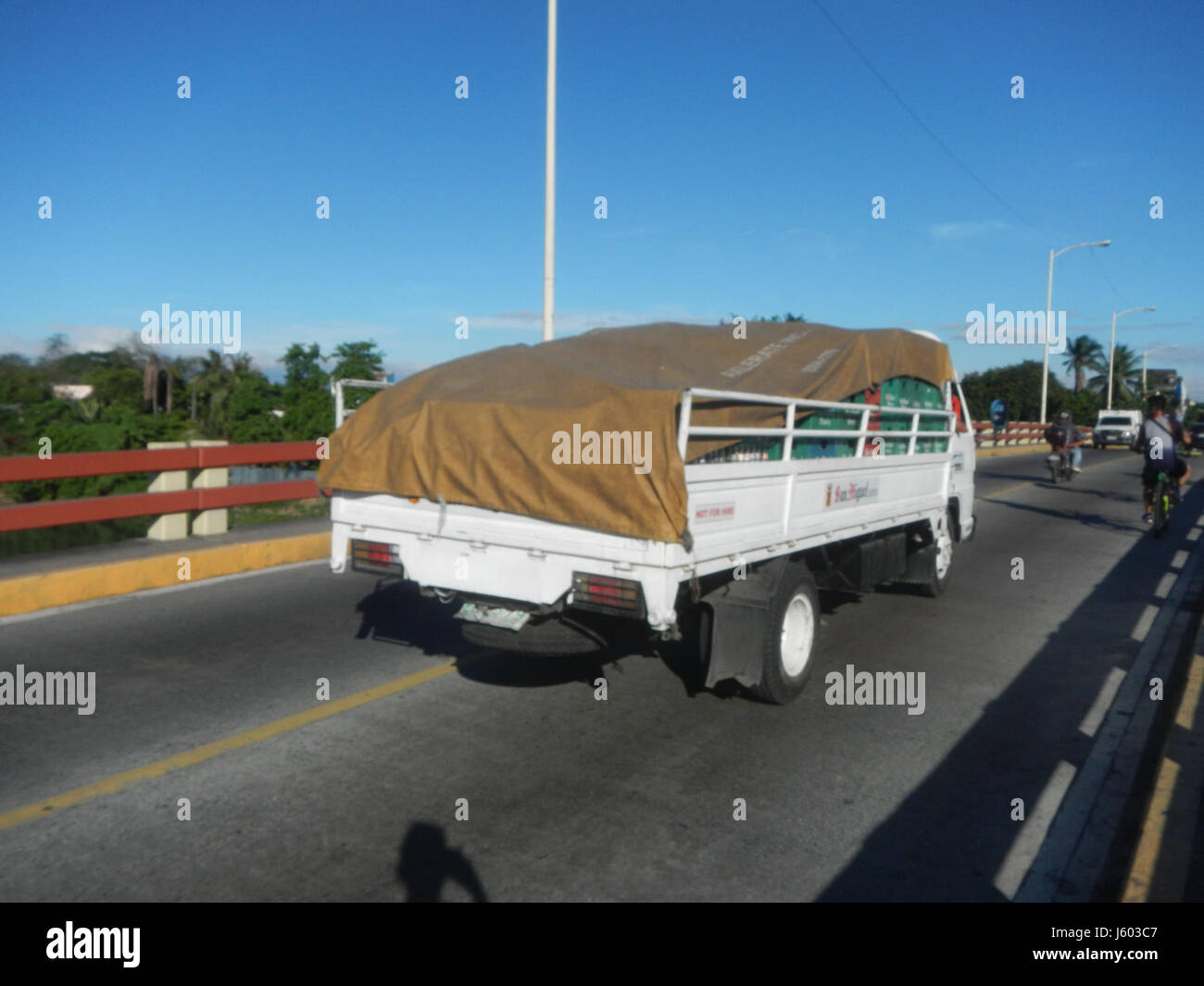 Photograph of the Santa Rosa Bridge across the Bagong Ilog River in ...