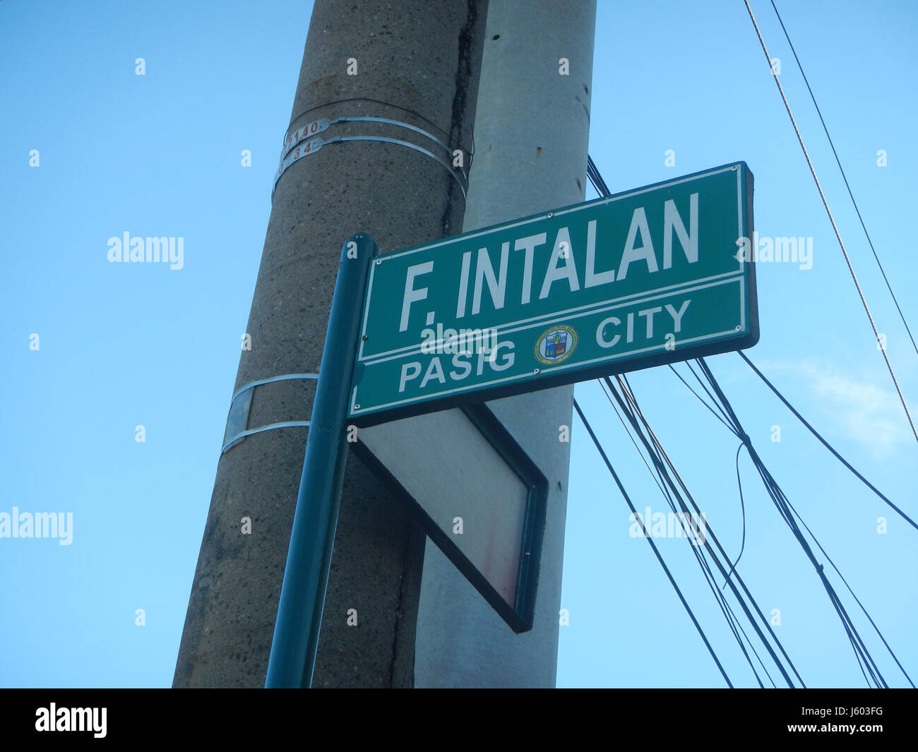 Avis Street in the Bagong Ilog area of Pasig City, located in Metro ...