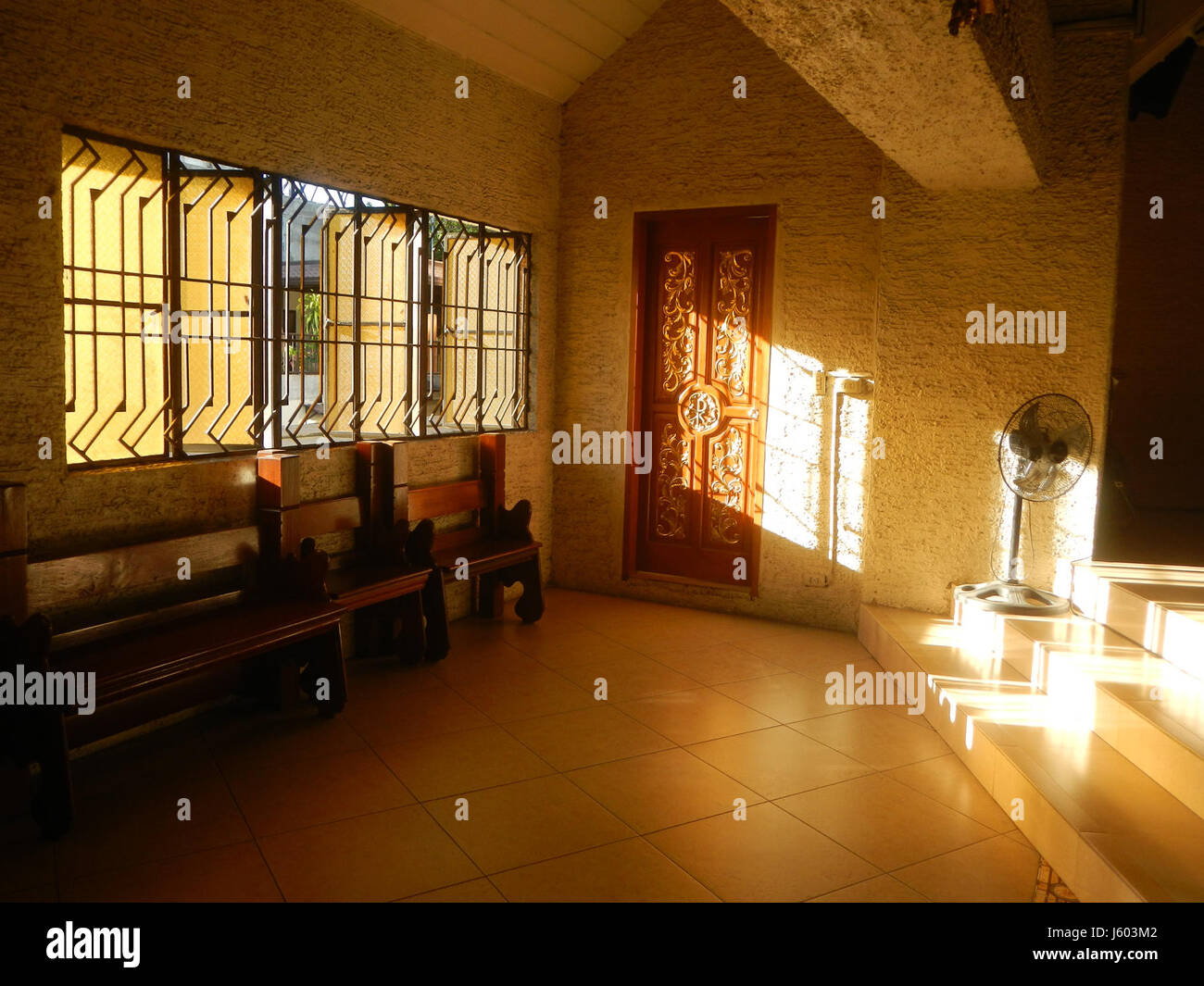 Santa Rosa de Lima Church and School in Bagong Ilog, Pasig City, serve ...