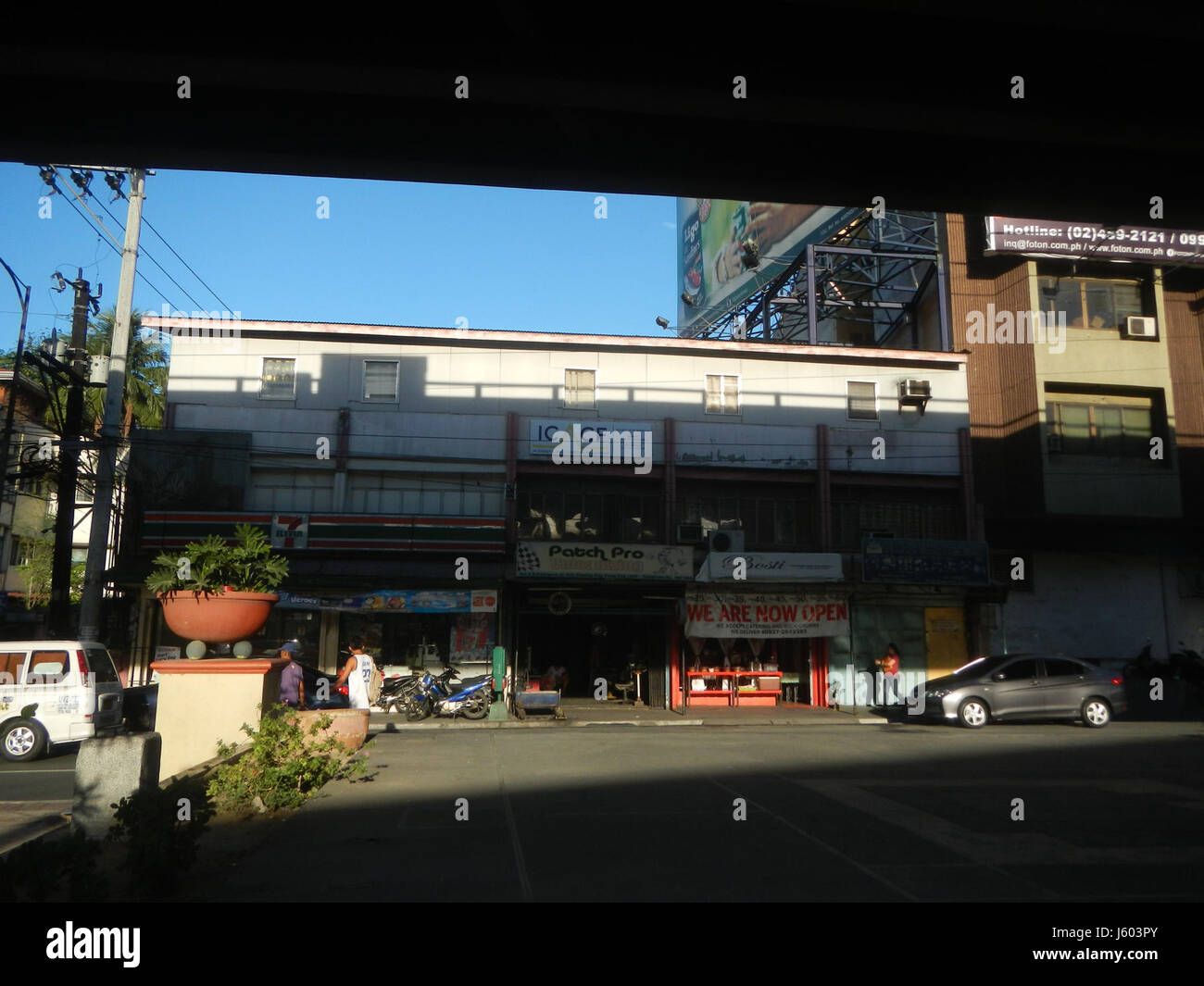 E. Rodriguez Jr. Avenue in the Bagong Ilog area, located in Pasig City ...