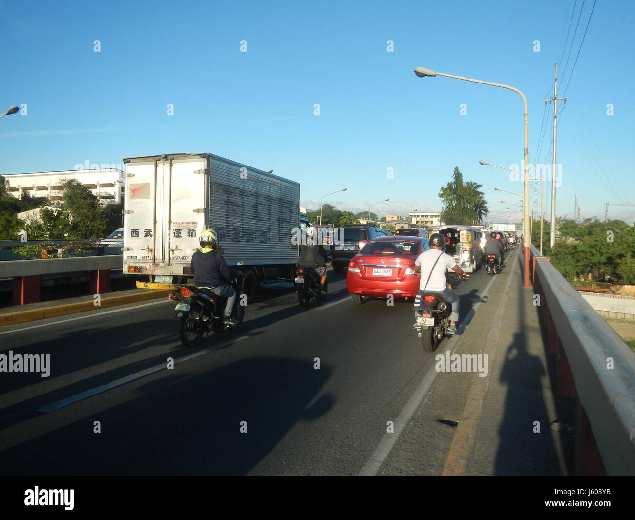 This image captures a view of the Revolving Tower near Mega Market in ...