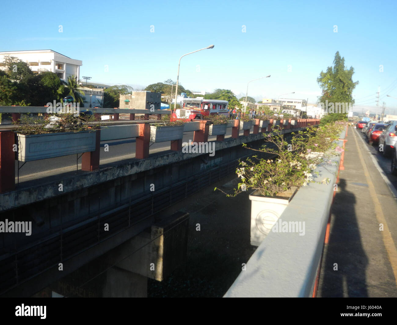 Vargas Bridge is a structure crossing the Pasig River in Manila ...