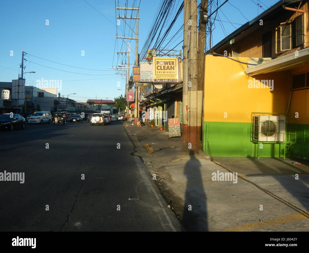 A photograph of the area around Caniogan and Kapasigan Boulevard in ...