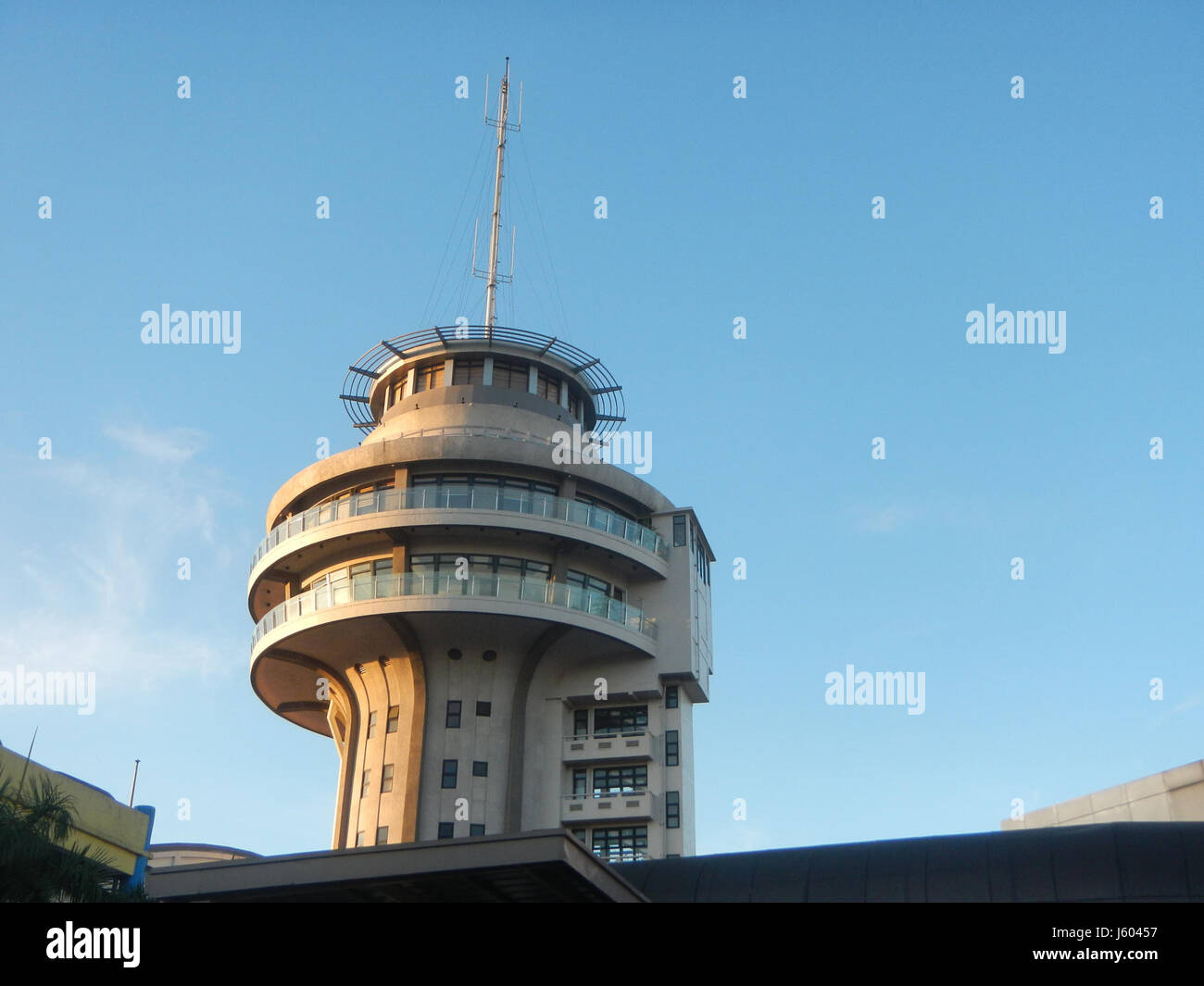 A 2014 photograph capturing the Revolving Tower, Mega Market, and ...