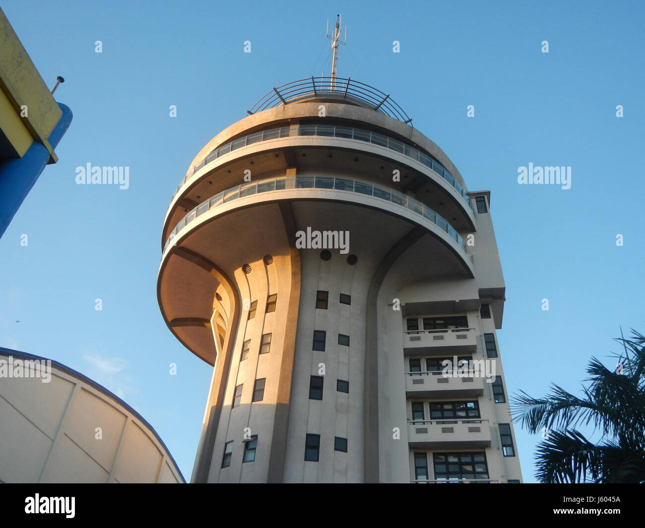 This image represents the Pasig City Revolving Tower, a notable ...