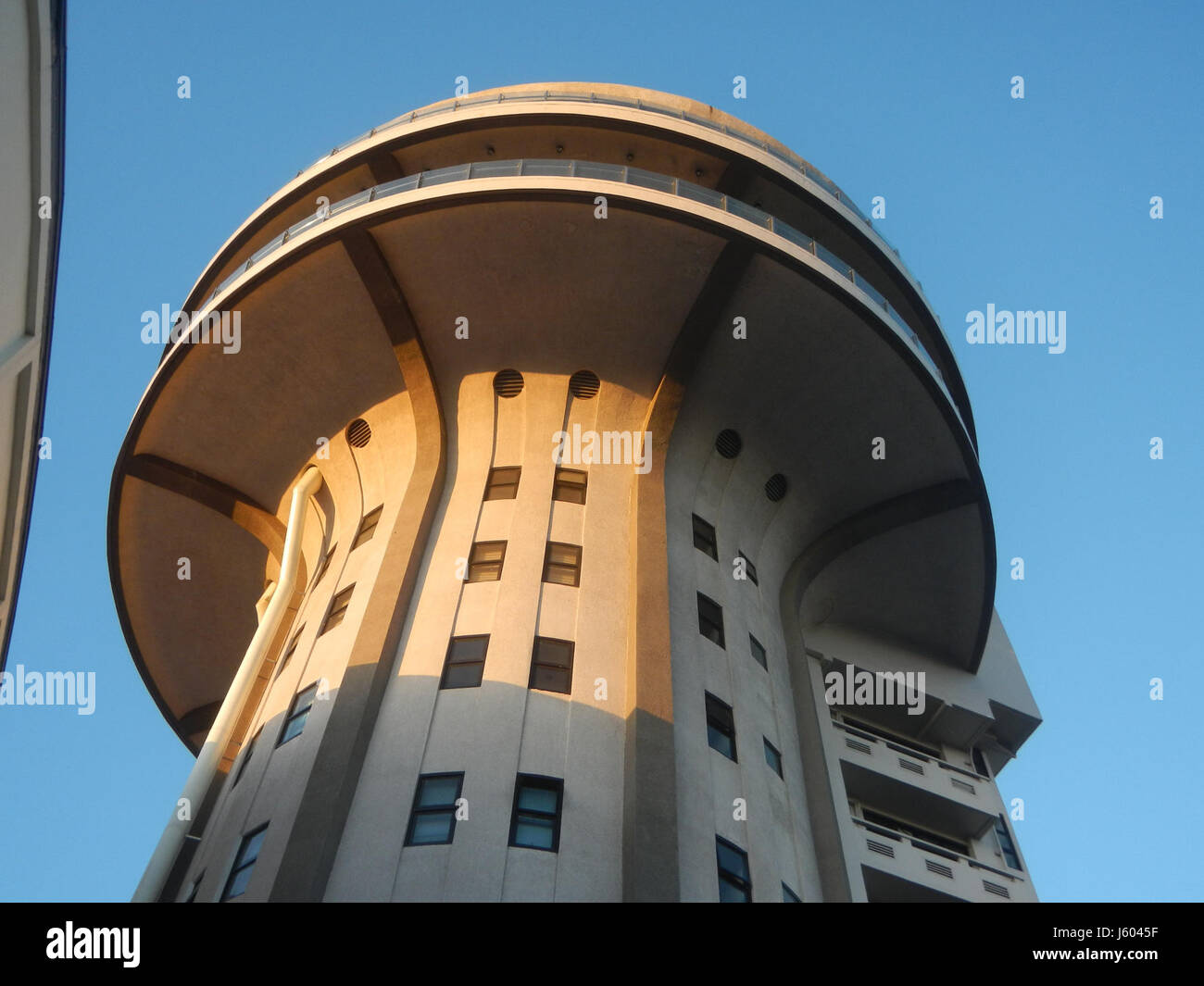 This image features the Pasig City Revolving Tower, located near Mega ...