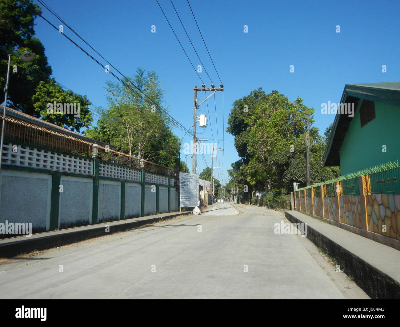 The construction of roads in Plaridel, Bulacan, including Dampol, Rueda ...