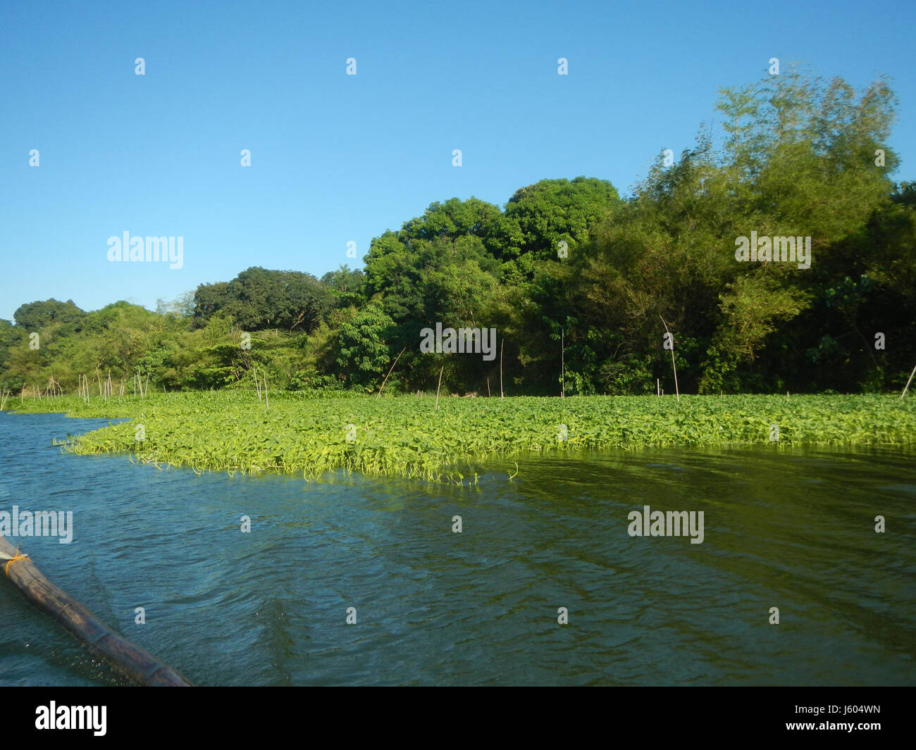 The photograph depicts the Riverside districts of Calumpit, Bulacan ...