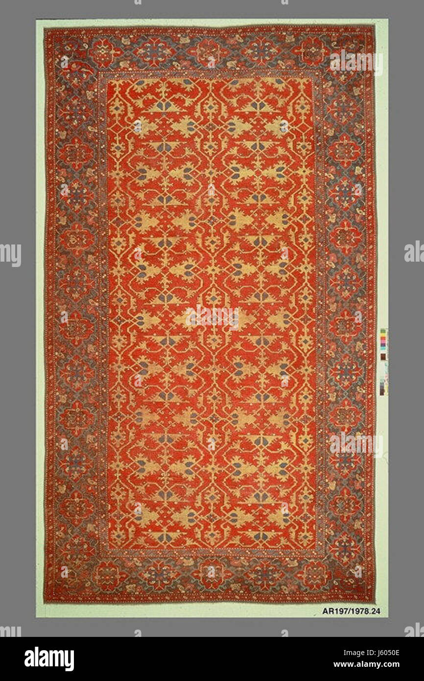 'Lotto' Carpet MET AR197 Stock Photo - Alamy