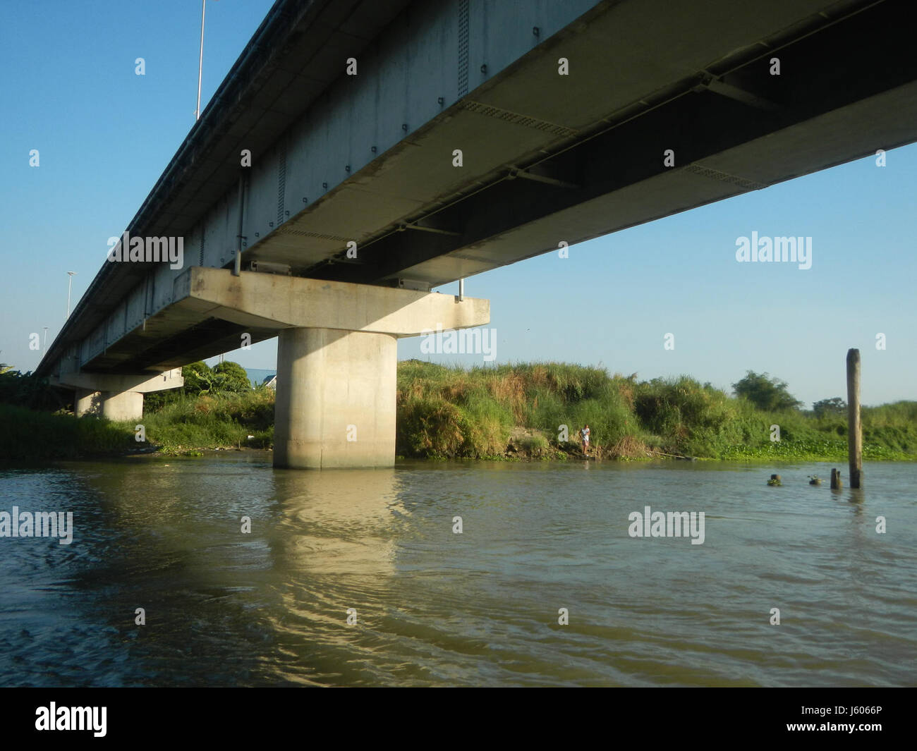 This image captures the Old and New Sulipan Bridges located in Apalit ...