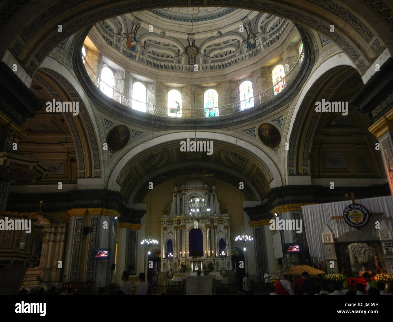 The Veneration Cross service on Good Friday at San Pedro Church in ...