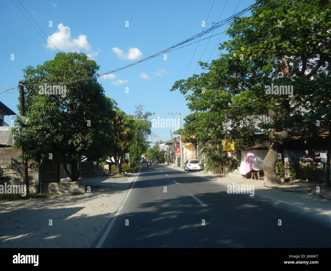 The MacArthur Highway in Santo Tomas, Pampanga, includes San Vicente ...
