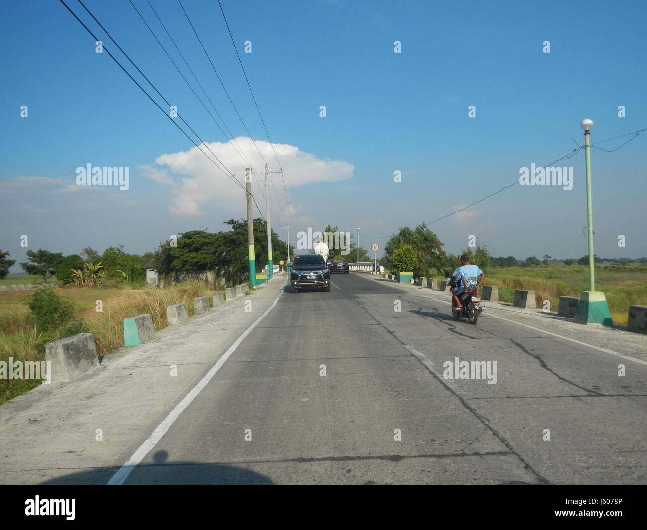 A road map detailing the location and features of Barrio Road 17 in San ...