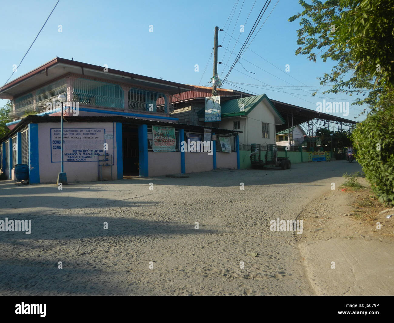 00860 San Juan Nicolas Monica San Luis, Pampanga Barrio Road 44 Stock ...