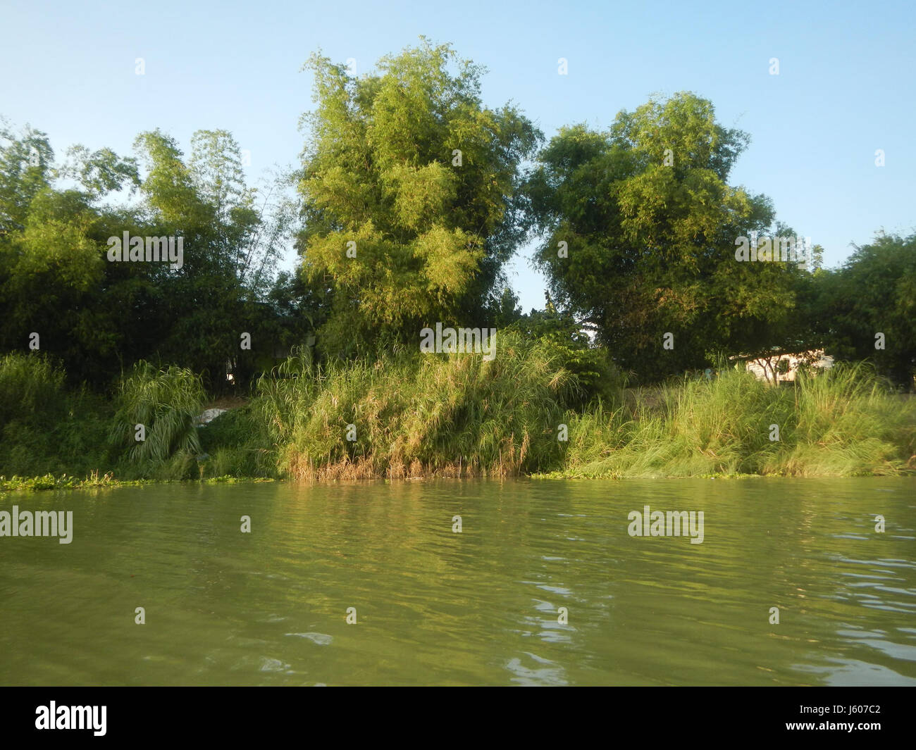 A depiction of the river districts in San Juan, Santa Cruz, Pambilog ...