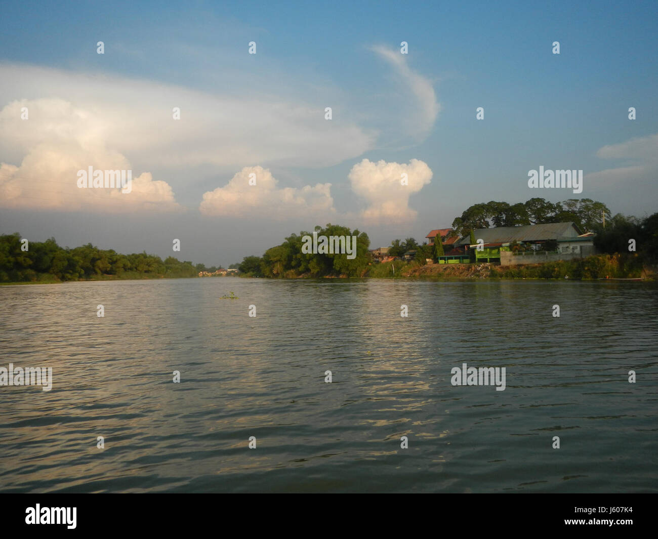 This map highlights key river districts in Pampanga, Philippines ...