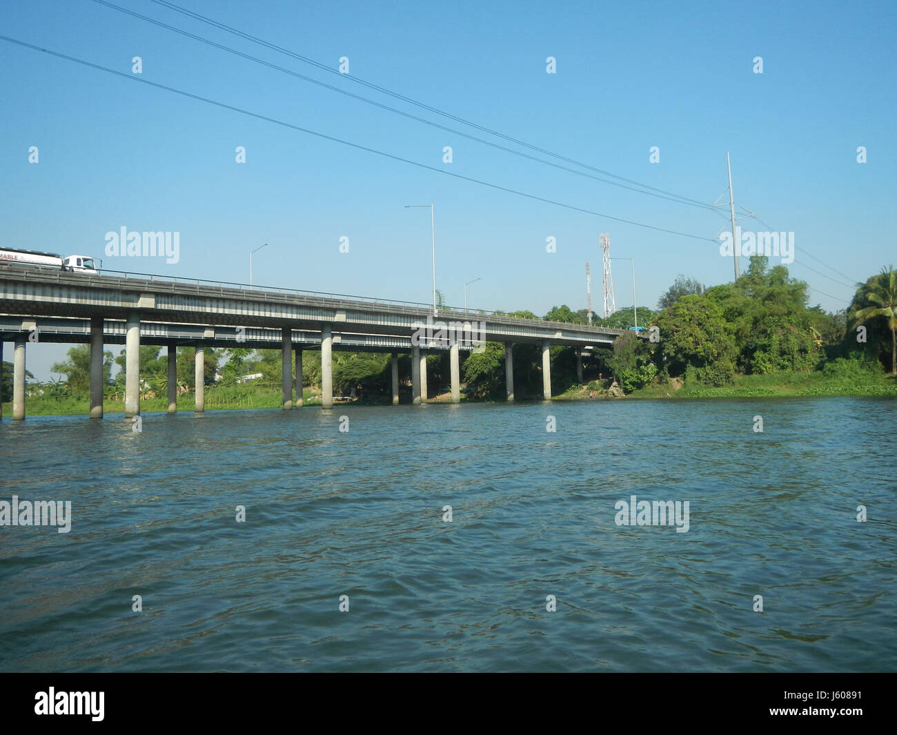 A photograph or map showing the Pulilan Plaridel area in Bulacan ...