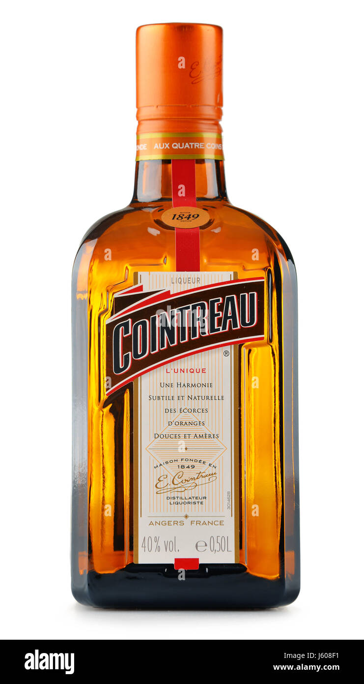 Cointreau Orange Liqueur Bottle High Resolution Stock Photography and ...