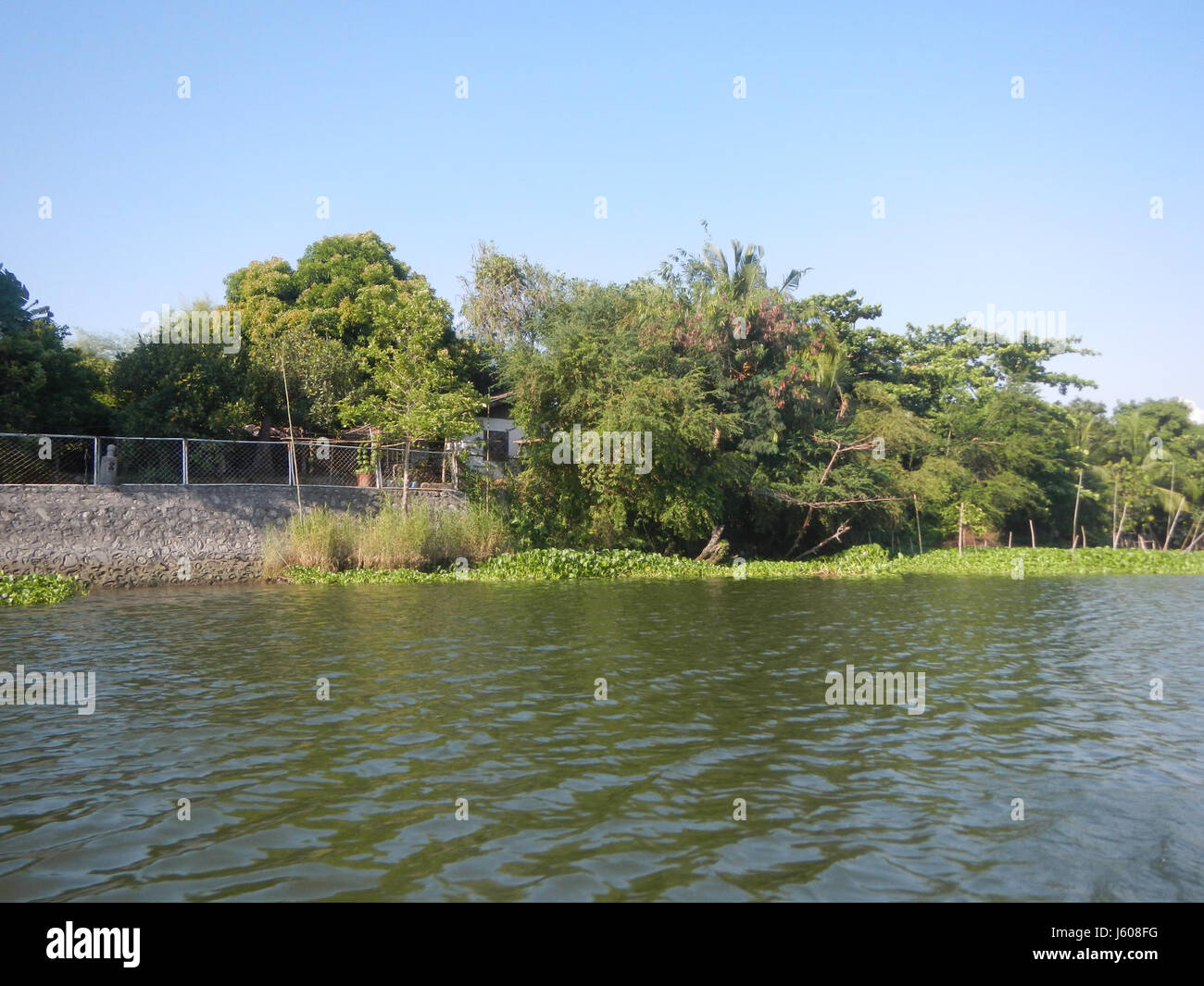 A landscape photograph showing trees along the riverbanks of Pulilan ...