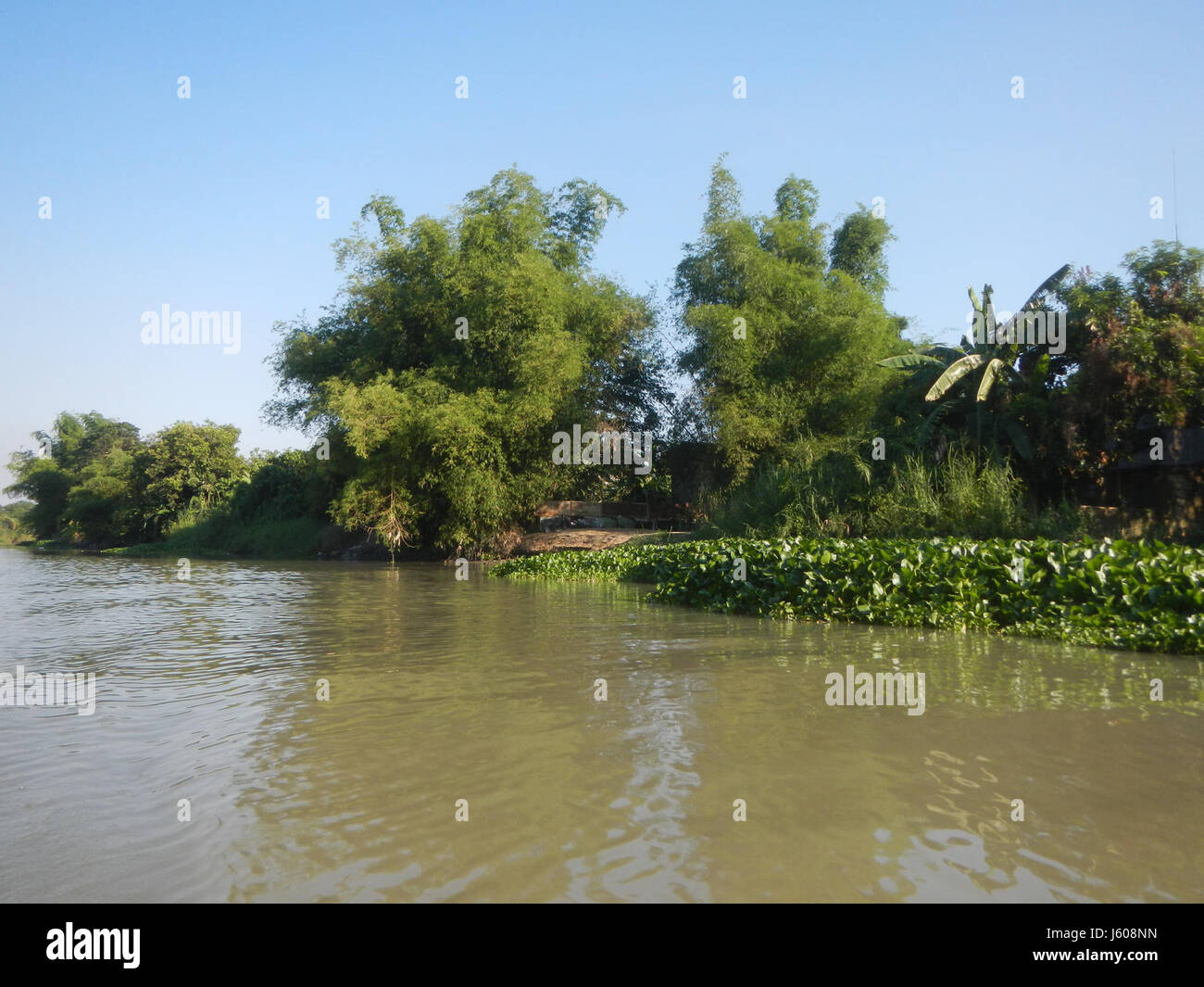 This image captures the scenic view of the Riverside Districts in the ...