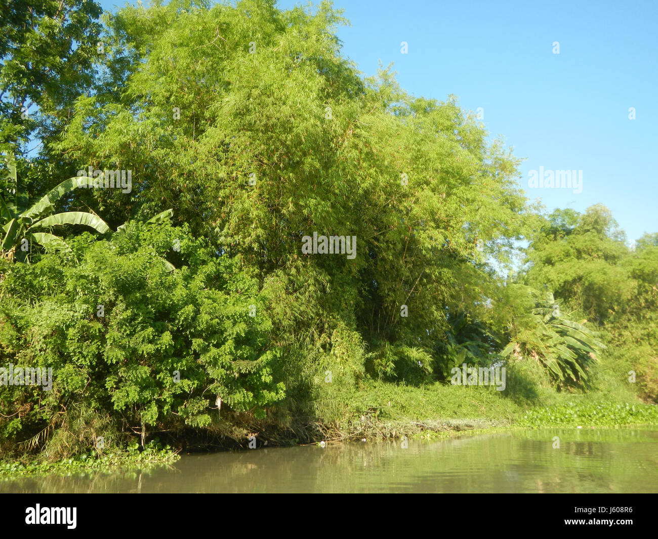 A map detailing the riverside districts of Calumpit, Bulacan, and ...
