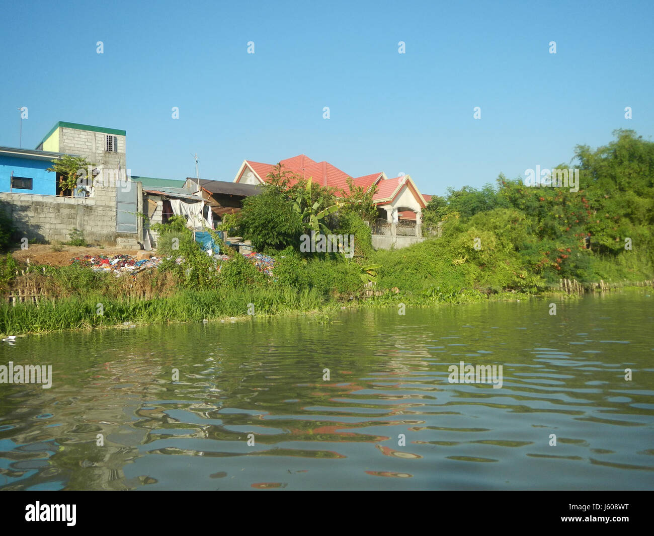 This image showcases the riverbanks along the Pampanga River, located ...